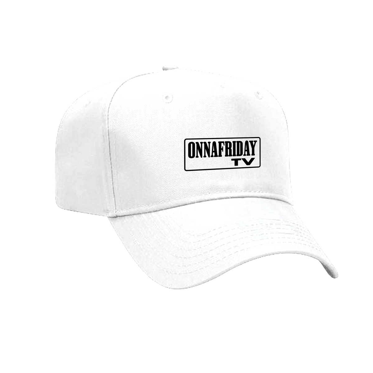 Onnafriday TV Hat - White – ONNAFRIDAY™️
